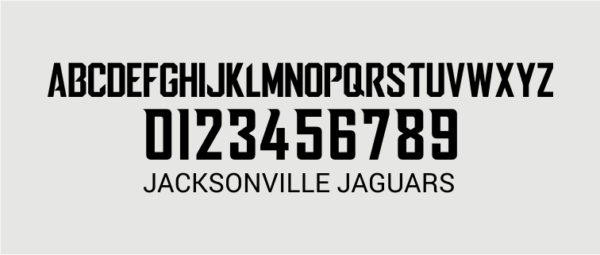 Screen Print And Twill Letter And Number Fonts - Adcraft USA