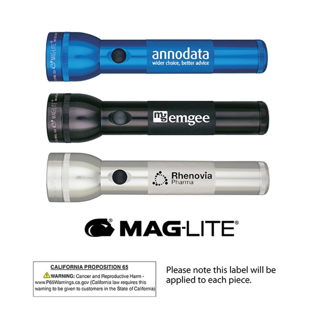 S2D Mag-Lite 2D Laser Engraved - Adcraft USA